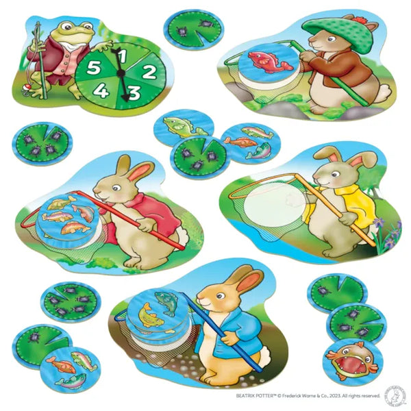 Peter Rabbit Fish and Count - Nimble Fingers