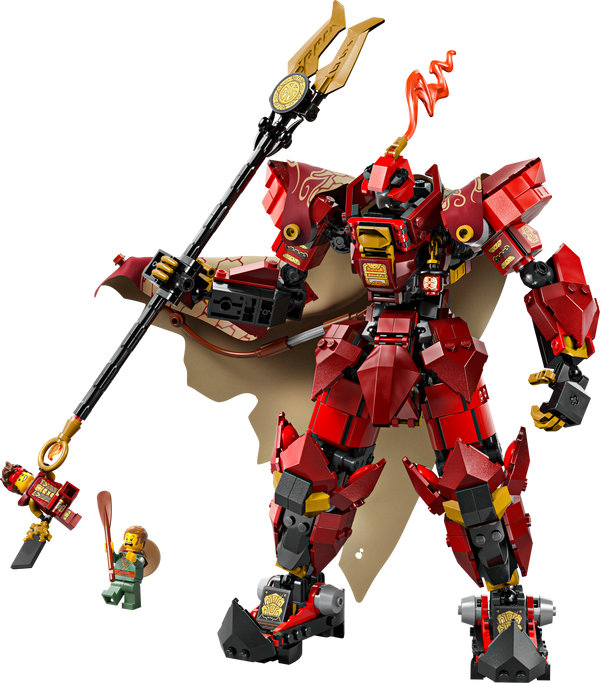 Lego Ninjago The Fire Knight Mech - Nimble Fingers