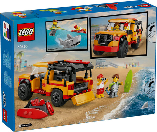 Lego City Lifeguard Beach Rescue Truck - Nimble Fingers