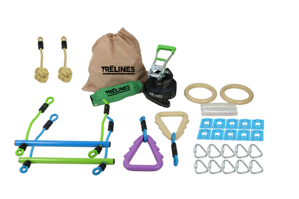 Trélines NINJA ADVENTURE KIT 36 FT. - Nimble Fingers