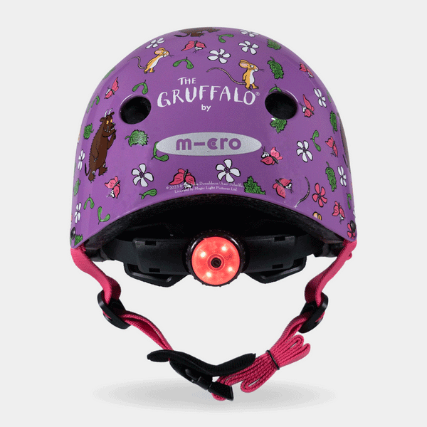 MICRO DELUXE HELMET: Gruffalo Purple - Nimble Fingers